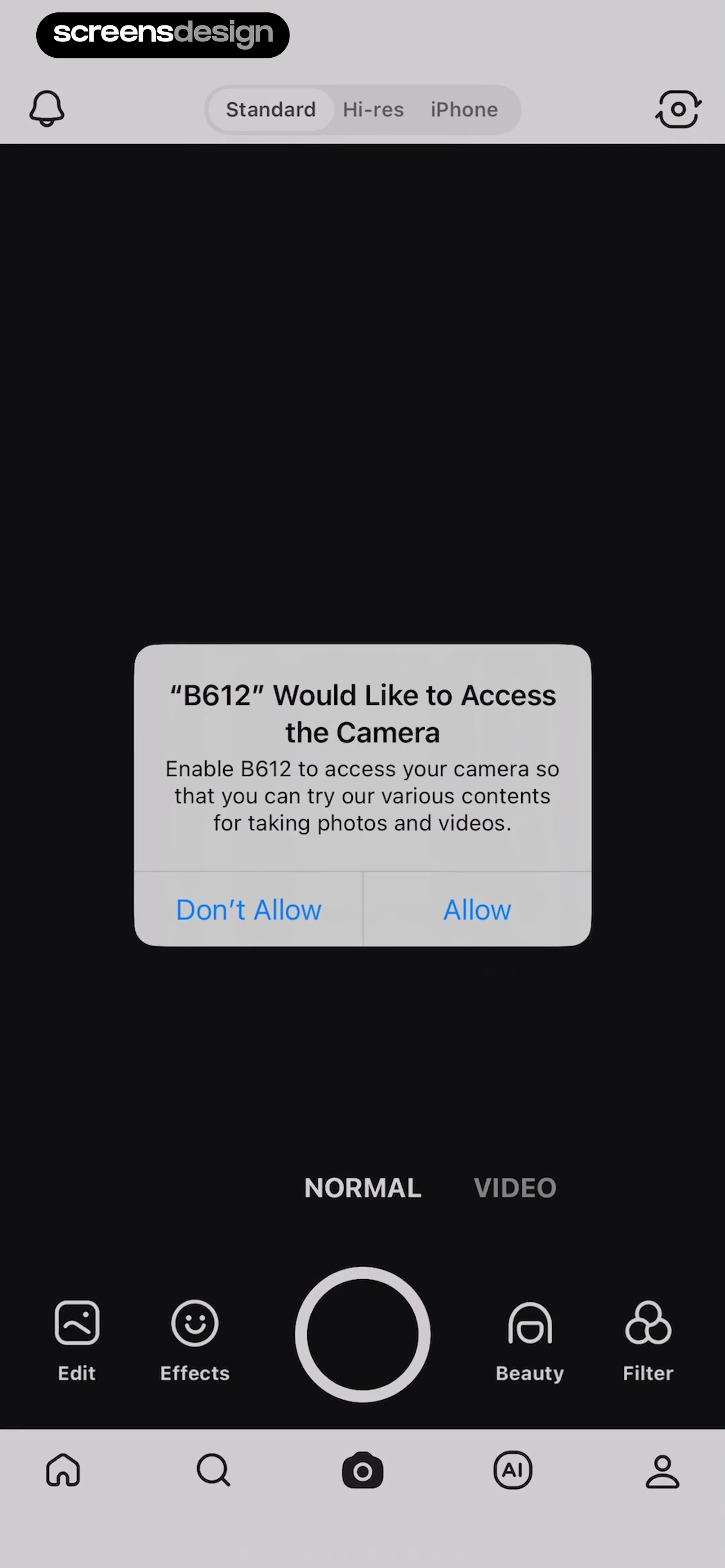 B612 AI Photo&Video Editor | ScreensDesign