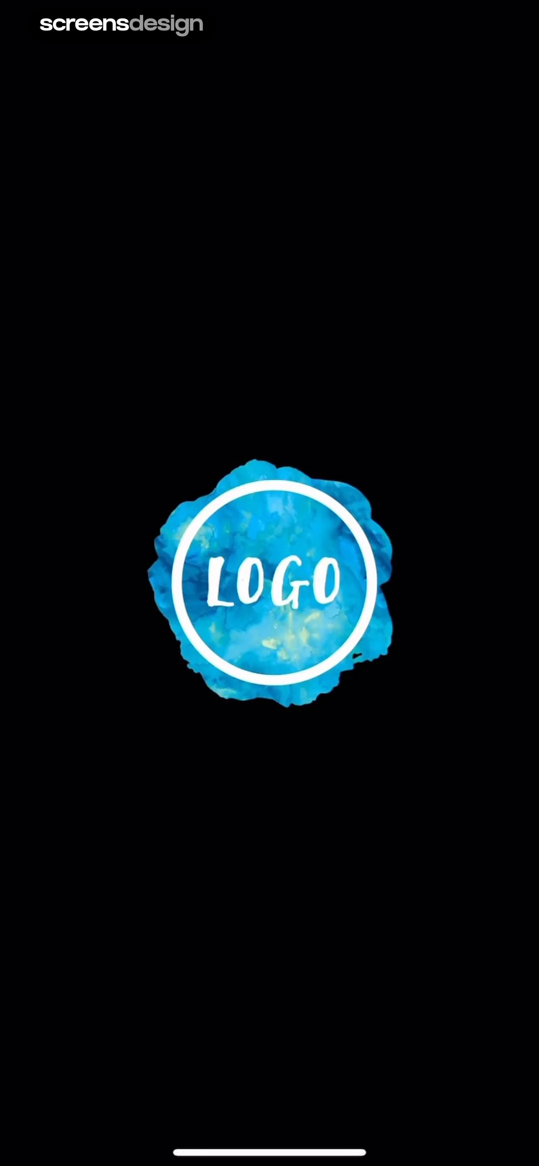 Logo Maker - Watercolor Logo | ScreensDesign