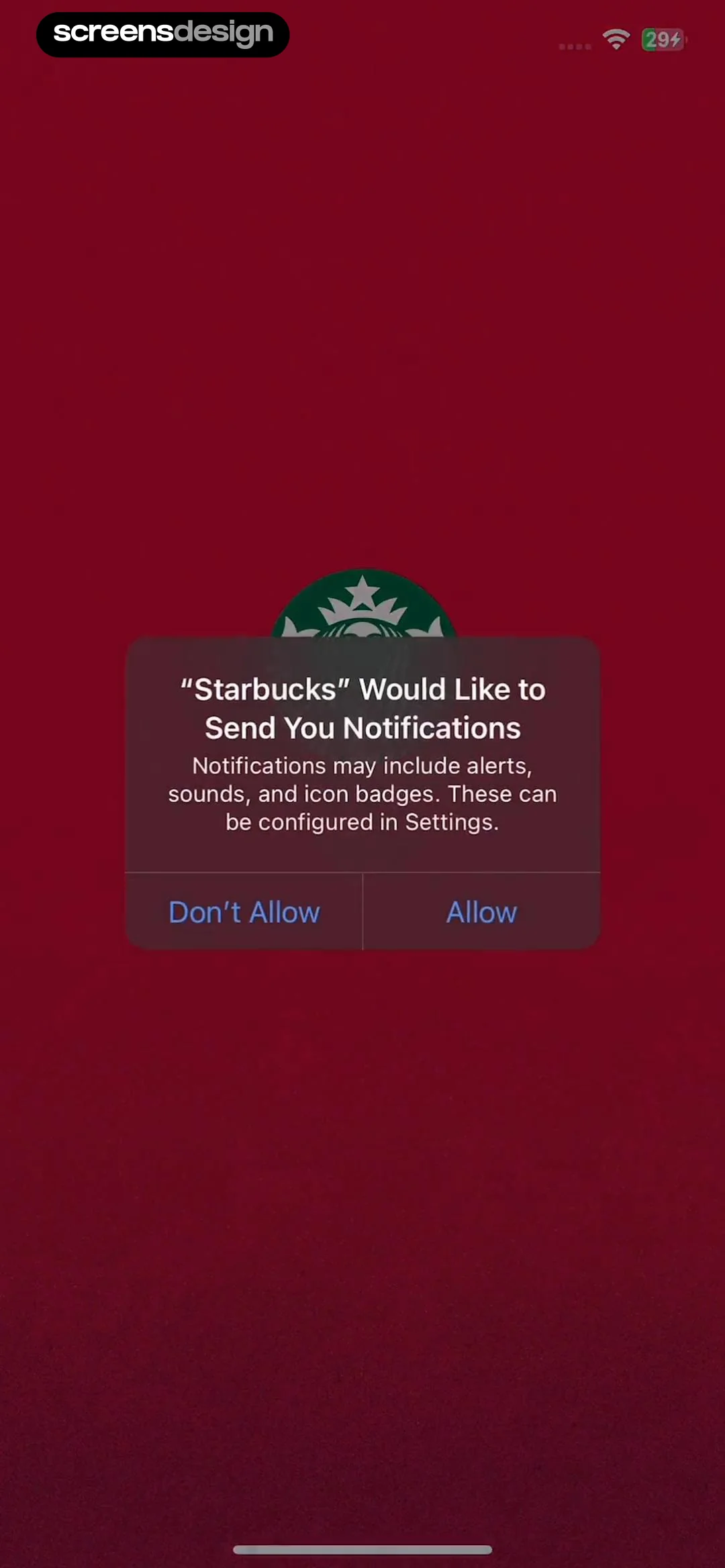 Starbucks | ScreensDesign